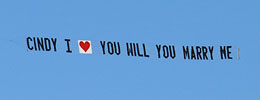 AirSign Aerial Advertising Brings a "Yes" - Airsign Aerial Advertising